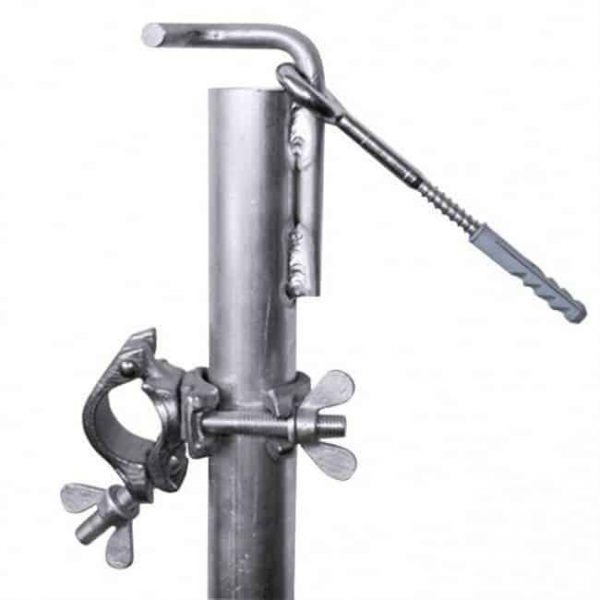 2 x gevelverankering staal met draaikoppeling | Rolsteiger.net