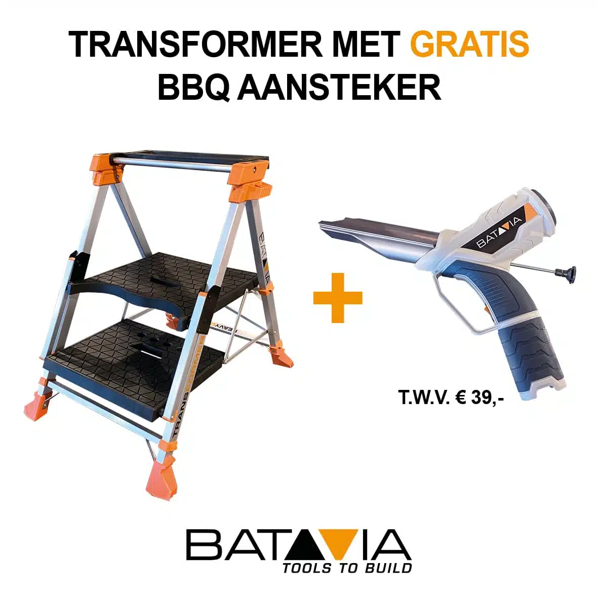 Batavia Transformer met gratis BBQ aansteker | Rolsteiger.net